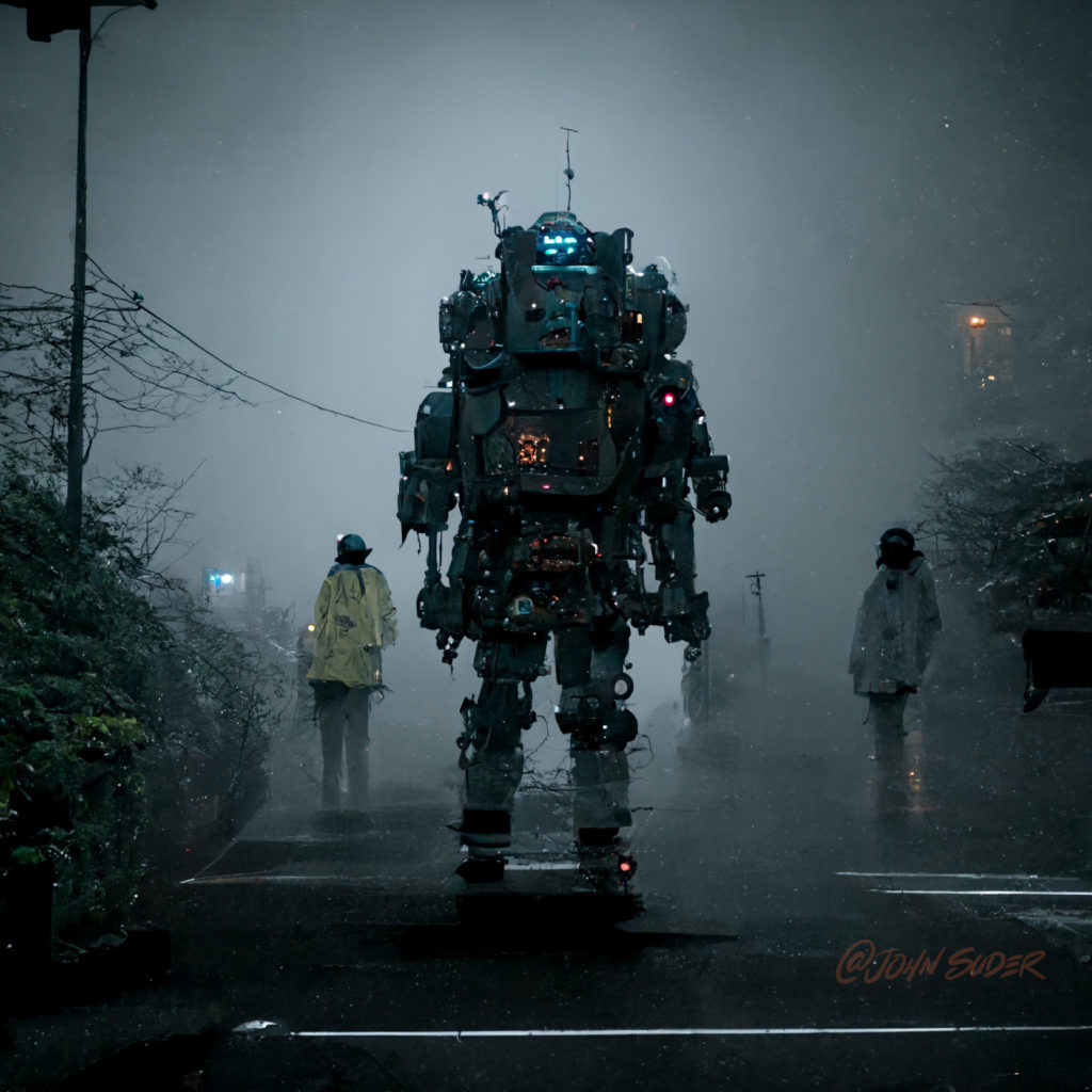 Former Police Robots Now Patrol the Streets Committing Crimes - John Suder